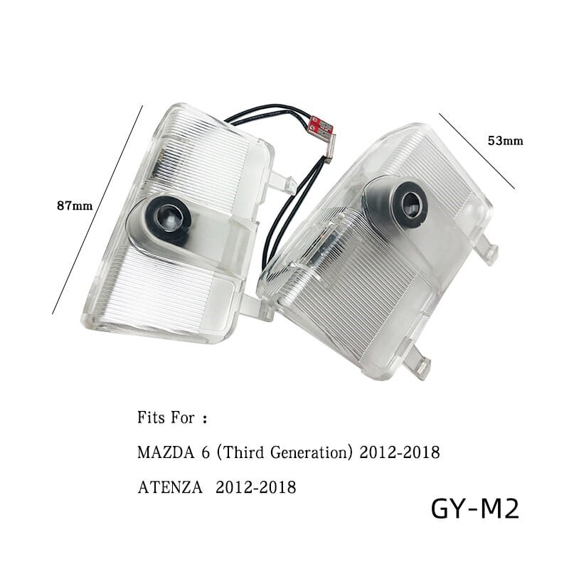 Mazda 6 Door Projector Lights | CarLightsLogo