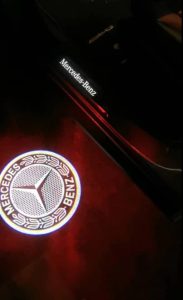 Mercedes Benz Door Light Logo | CarLightsLogo