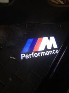 BMW M Sport Door Lights Logo Projector | CarLightsLogo
