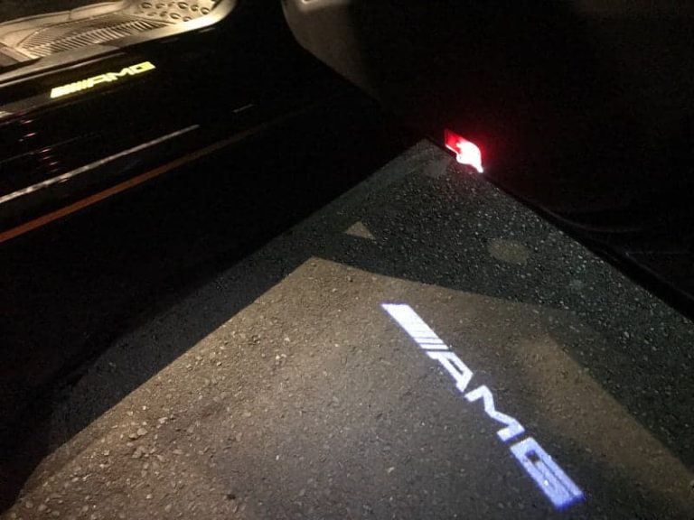 Mercedes AMG Door Projector Lights | CarLightsLogo