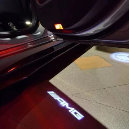 Mercedes AMG Door Projector Lights | CarLightsLogo
