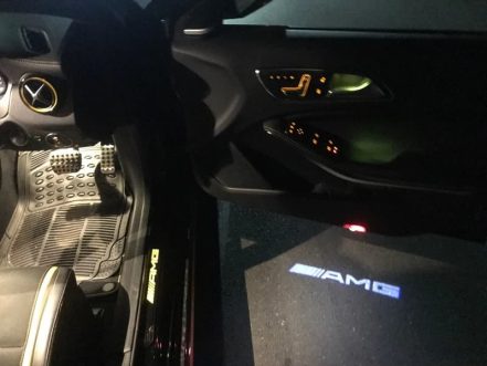 Mercedes AMG Door Projector Lights | CarLightsLogo