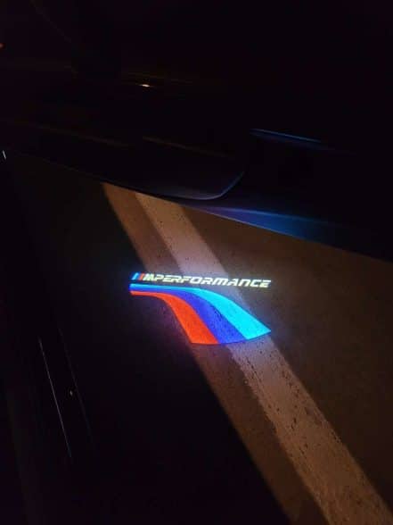 BMW M Lights For Door Logo | CarLightsLogo