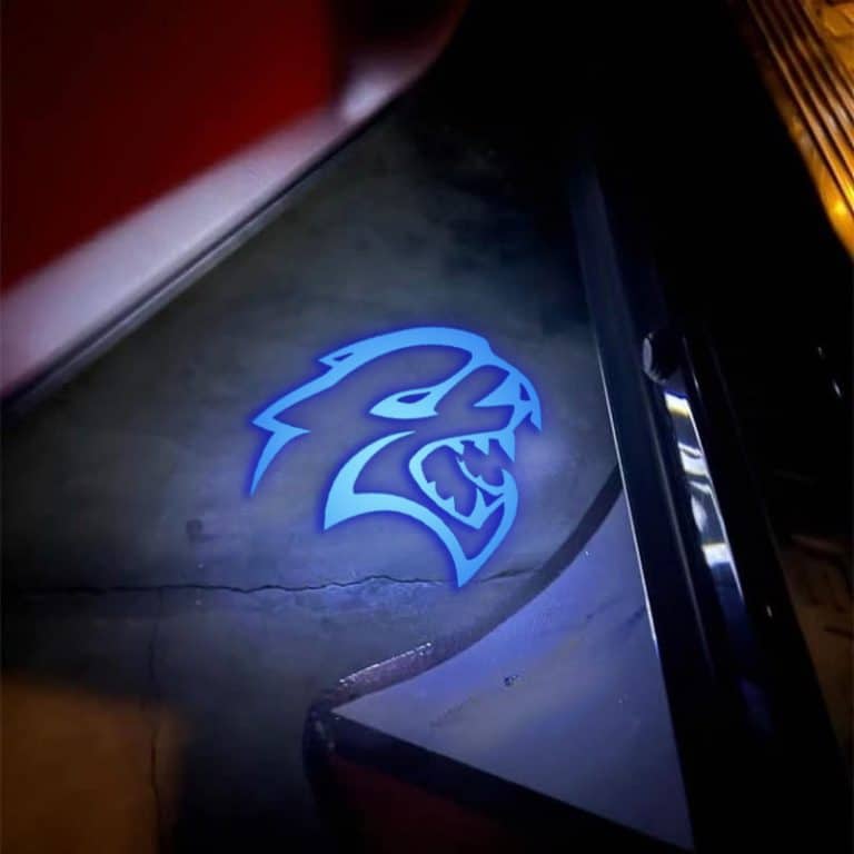 Dodge Hellcat Puddle Lights| CarLightsLogo
