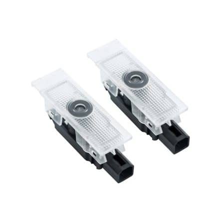 Dodge Red Hellcat Door Lights Logo| CarLightsLogo