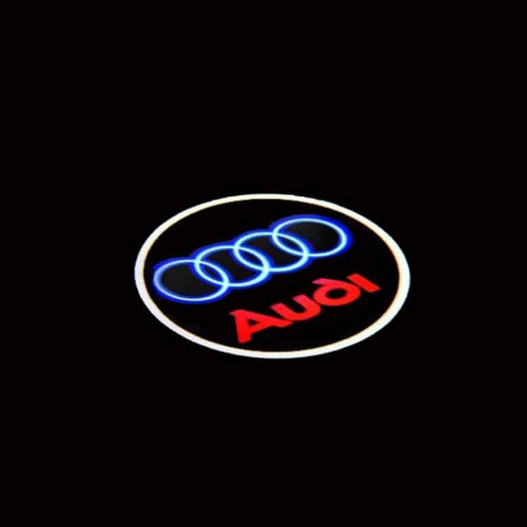 Audi Rings Door Light | CarLightsLogo