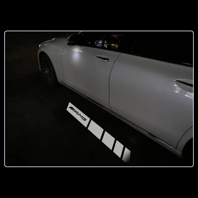 Genuine Mercedes Puddle Light Logo | CarLightsLogo