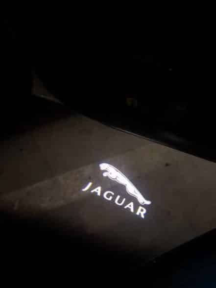 Bright Jaguar Door Light Logo Projector | CarLightsLogo