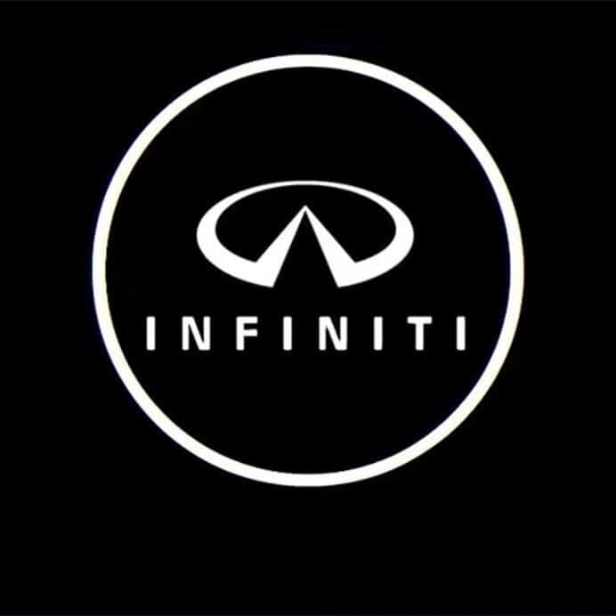 HD Car Door Welcome Light Infiniti | CarLightsLogo