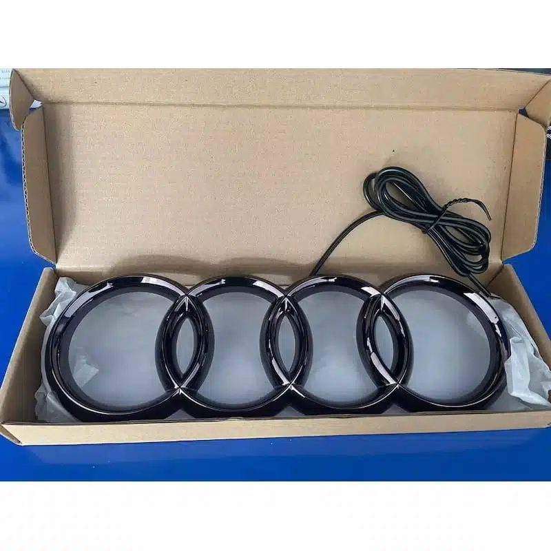 LED Audi Light Up Emblem | CarLightsLogo