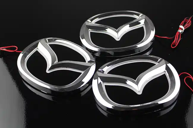 Light Up Mazda Emblem | CarLightsLogo