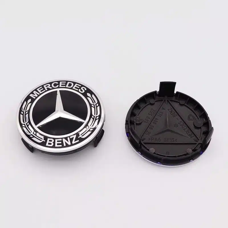 Mercedes Floating Center Caps | CarLightsLogo