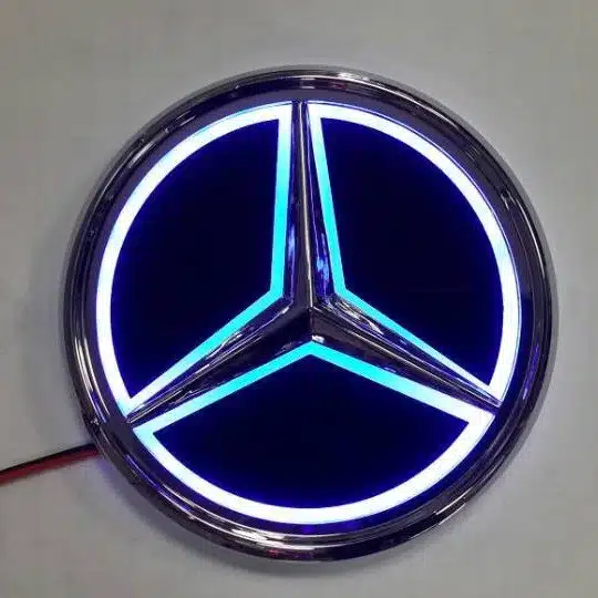 Mercedes Benz Light Up Emblem | CarLightsLogo