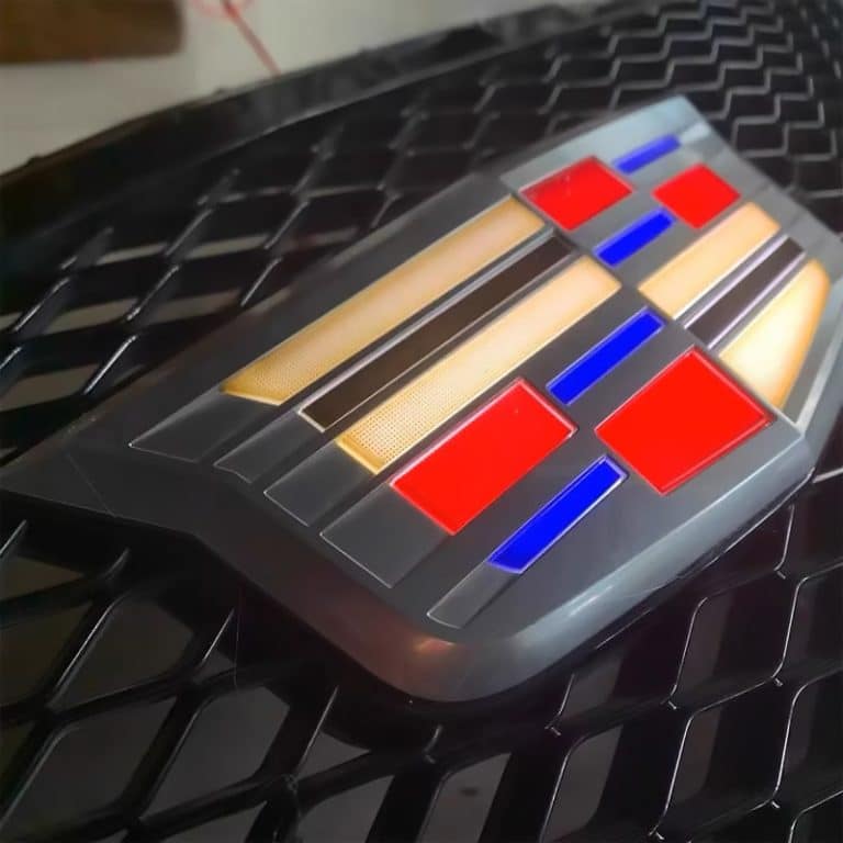 Light Up Cadillac Escalade Grill Emblem | CarLightsLogo