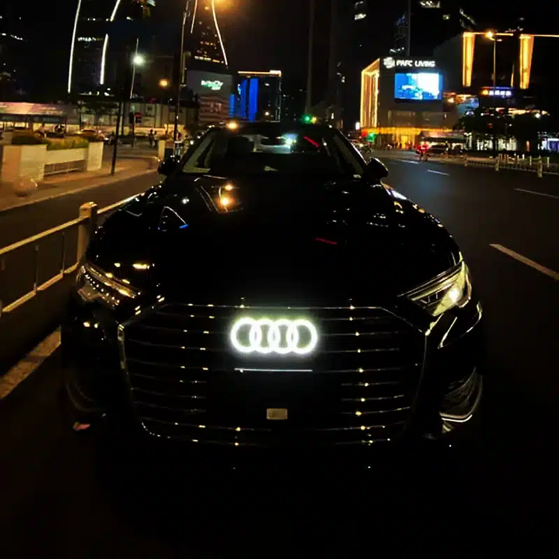 LED Audi Light Up Emblem | CarLightsLogo