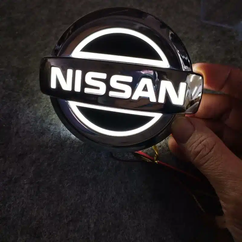 LED Nissan Light Up Emblem | CarLightsLogo
