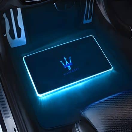 Maserati LED Floor Mats| CarLightsLogo