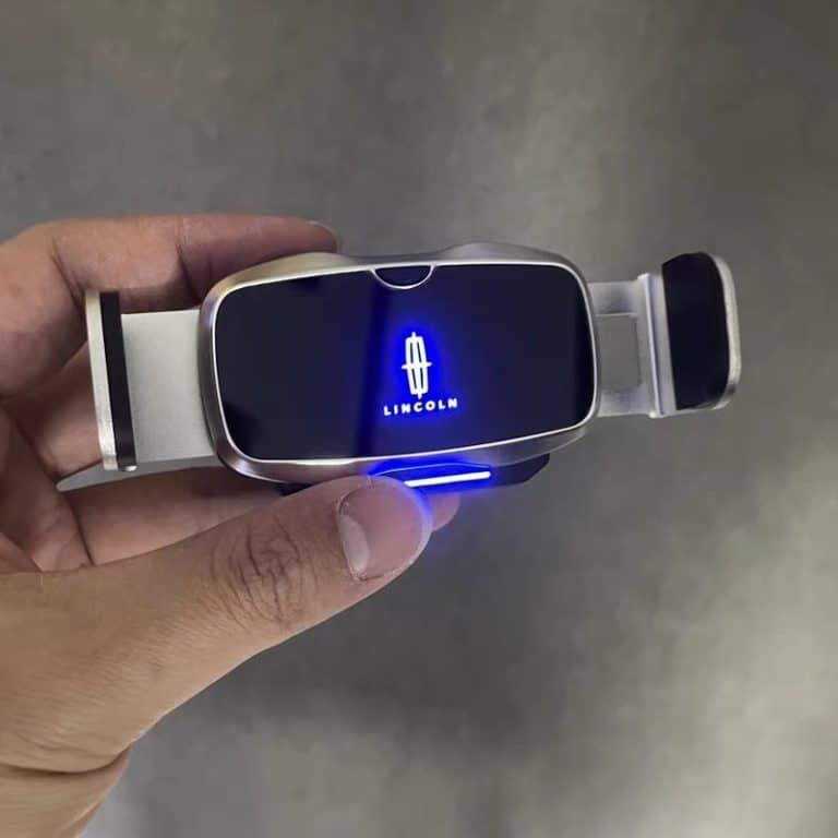 LED Lincoln Phone Holder | CarLightsLogo