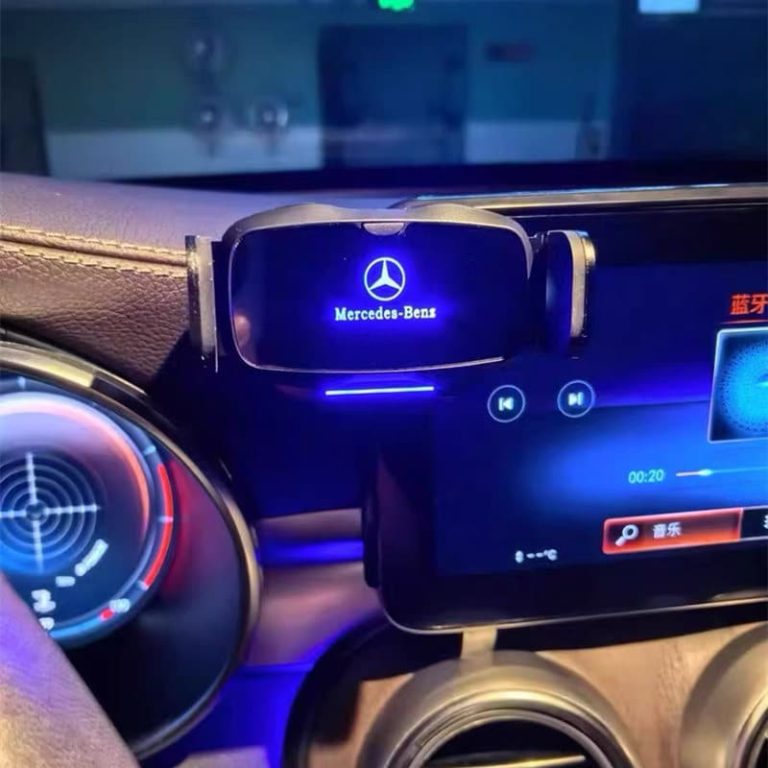 LED Mercedes Benz Phone Holder | CarLightsLogo