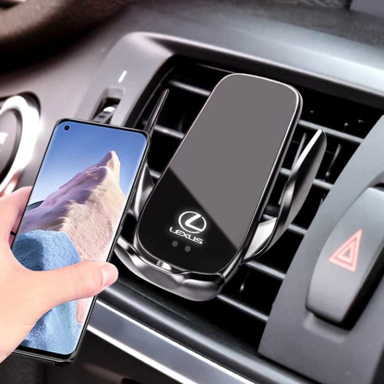 Lexus Wireless Charger Phone Holder | CarLightsLogo