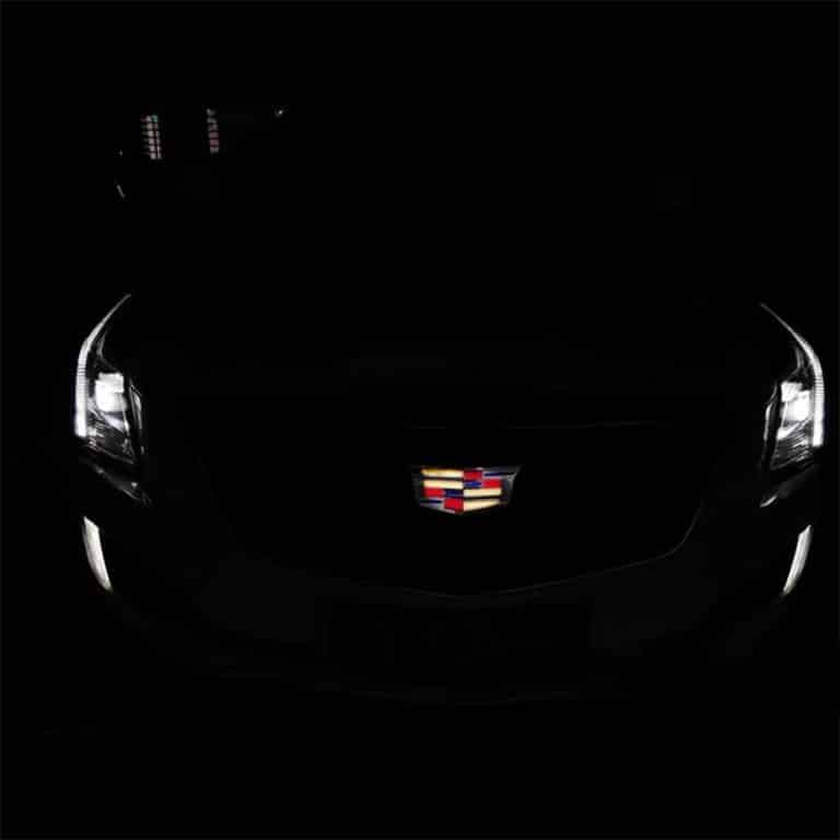 LED Cadillac XT5 Light Up Emblem | CarLightsLogo