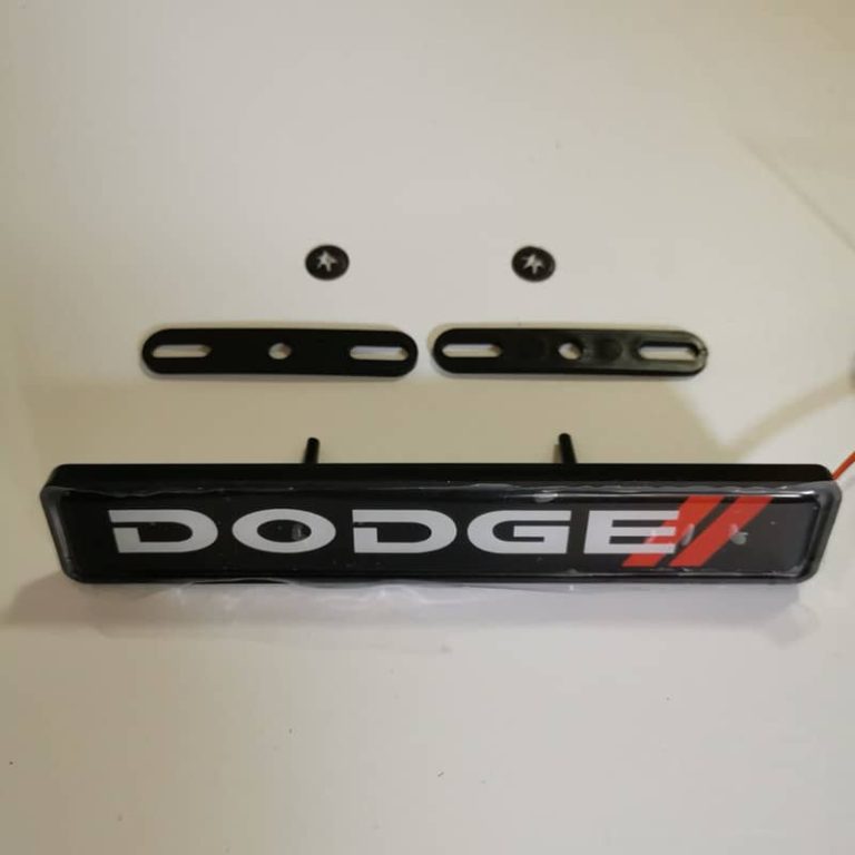 Illuminated LED Dodge Emblem for Grill| CarLightsLogo