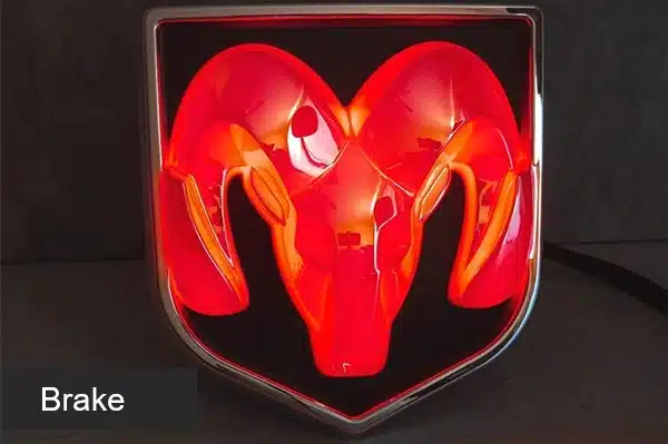 LED Dodge Ram Light Up Emblem | CarLightsLogo